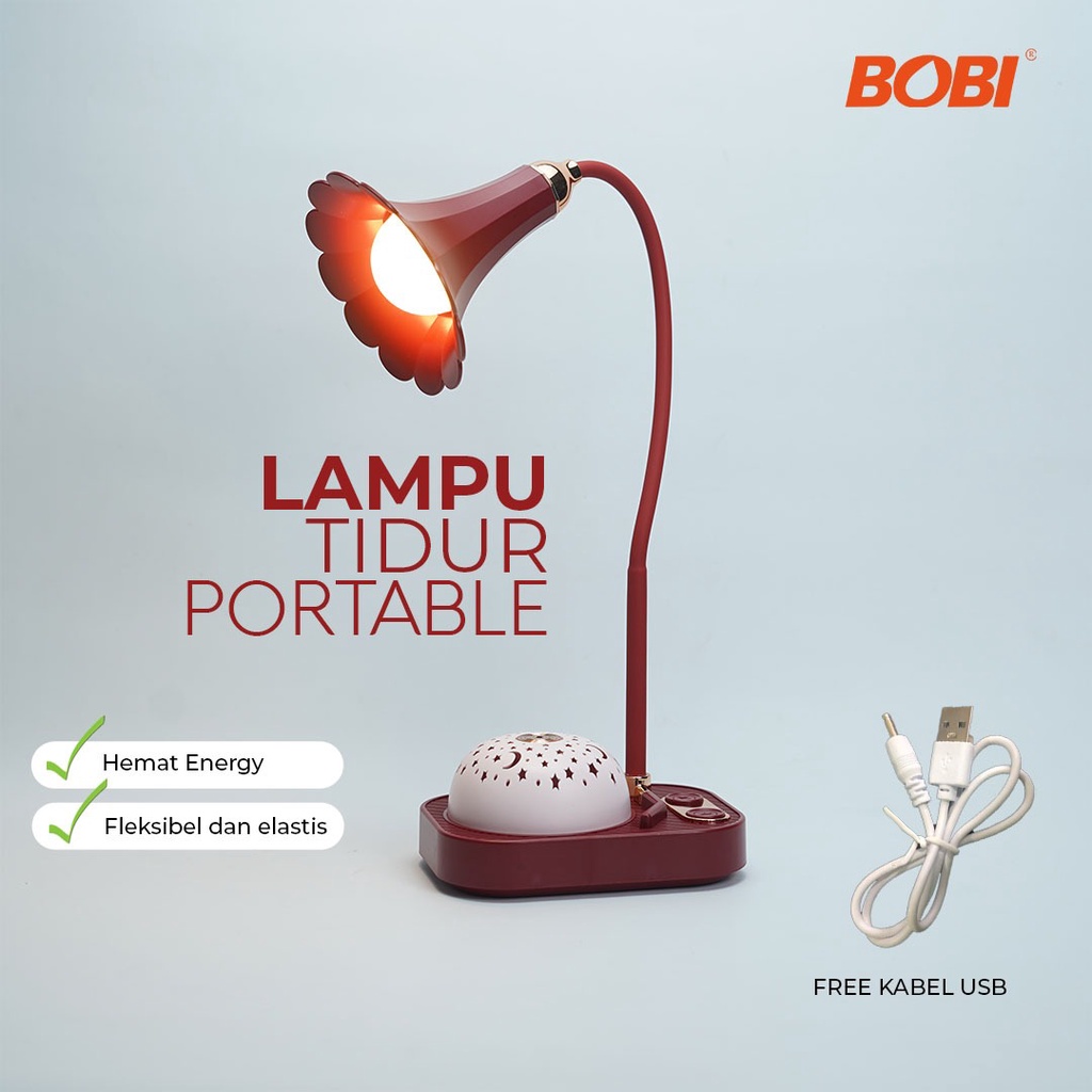 Jual Lampu Tidur kode UP180 Desk Lamp Model Bunga LED Lucu // Lampu ...