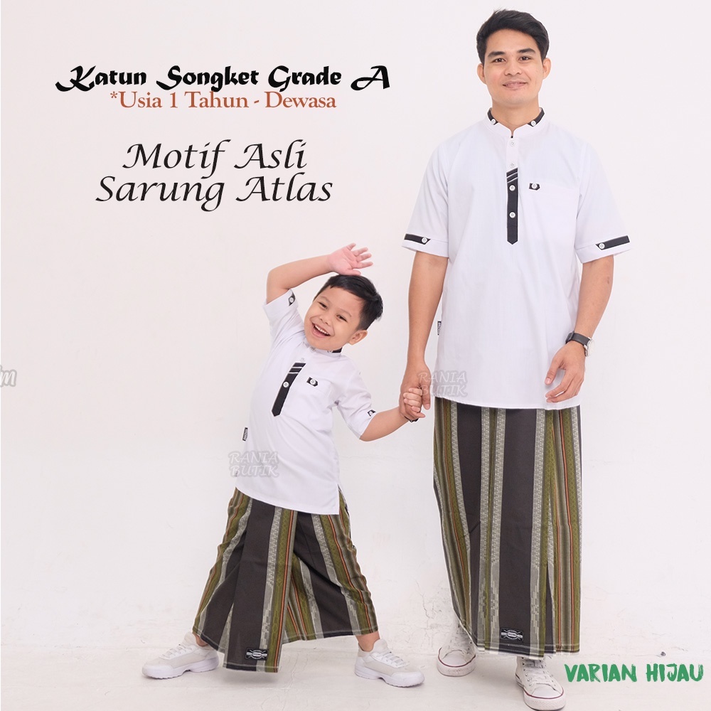 Jual Sarung Anak Instan Model Rok Motif Songket Usia 1-12 Tahun ...