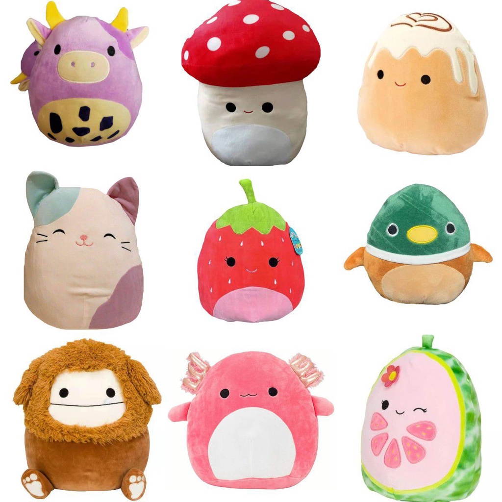 Jual HBU66 Cute Squishmallow Stuffed Toys Plushie Doll Squishmallows ...