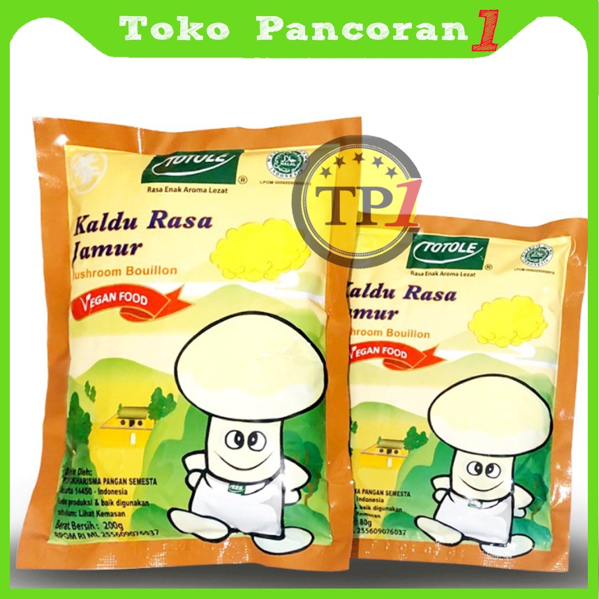 Jual TOTOLE 400Gr/Kaldu Jamur Perisa/Jamur Mushroom Powder /Vegan Food ...