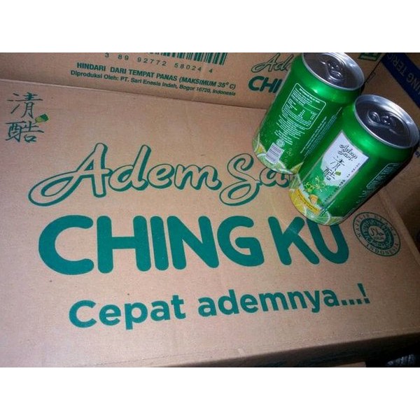 Jual Adem Sari chingku Kaleng 320 ML Isi 24 Pcs | Shopee Indonesia