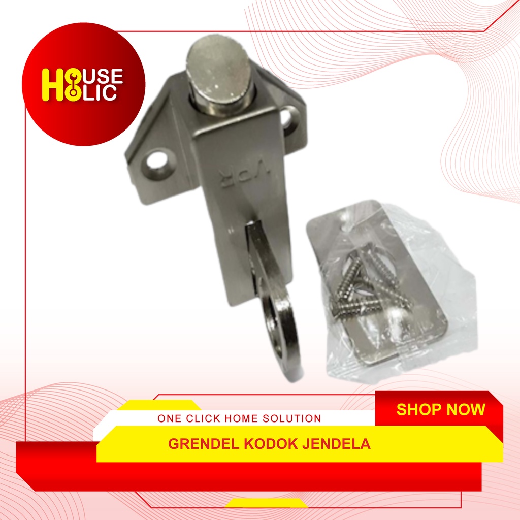 Jual Selot Kunci Jendela / Grendel Kodok / Slot Jendela / Grendel ...