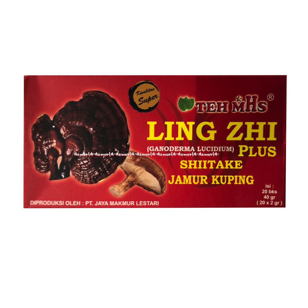 Jual MHS TEH LING ZHI PLUS 40 GRAM-SHITAKE JAMUR KUPING | Shopee Indonesia