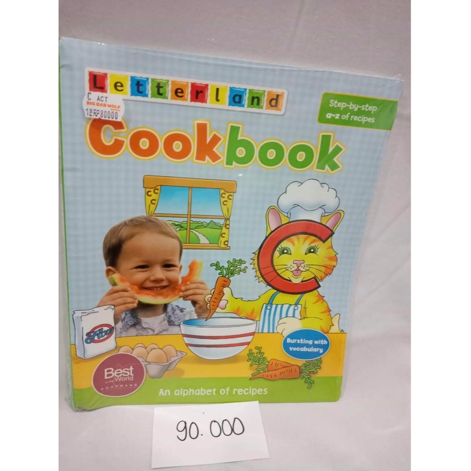 Jual Letterland Cookbook ALPHABET Vocabulary anak buku belajar abjad ...