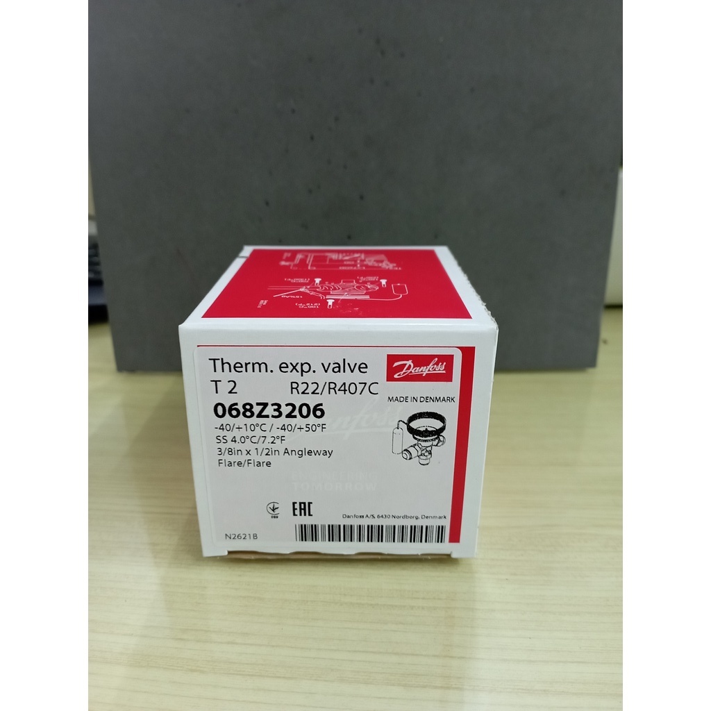 Jual Therm Exp Valve T2 068Z3206 Danfoss | Shopee Indonesia