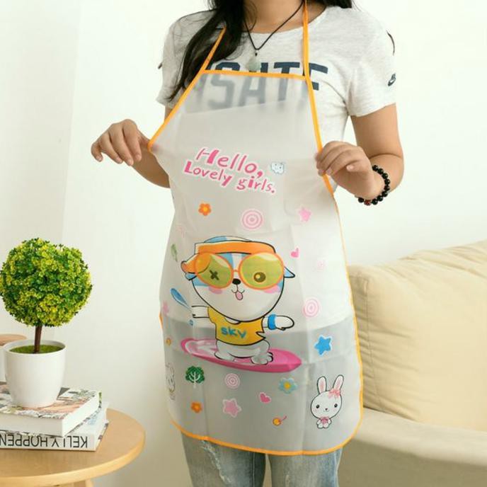 Jual Apron Celemek Dapur Vitorio Model Melingkar SIZE JUMBO APRON ...