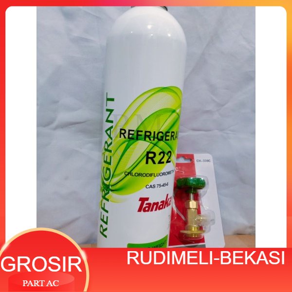 Jual Paket Preon Tanaka r22 1kg+kran CT 339 | Shopee Indonesia