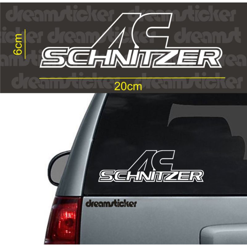 Jual Sticker Stiker AC Schnitzer | Shopee Indonesia