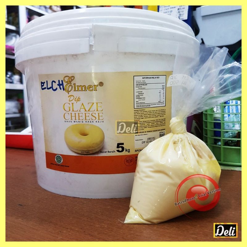 Jual Elmer Dip Glaze Cheese Saus Keju Repack Isian Keju Elmer Repack ...