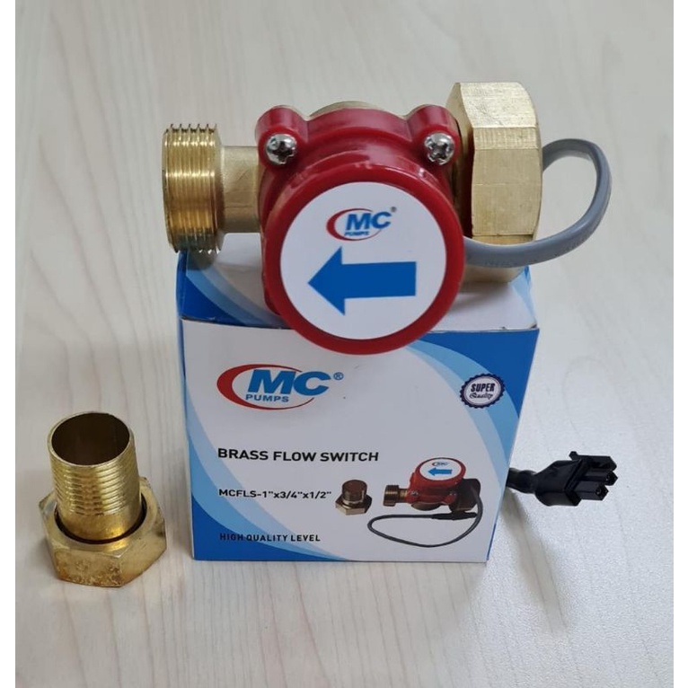 Jual otomatis pompa dorong flow swicth (boster pump) water pump flowswitch 1"-3/4" | Shopee ...