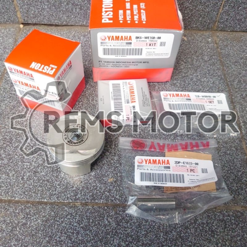 Jual PISTON KIT R15 LED BK6 PNP NMAX AEROX LEXI UPGRADE MT15 VIXION R XSR WR155 ORIGINAL YAMAHA ...