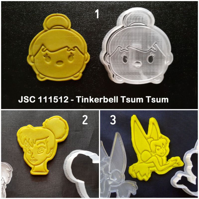 Jual Cookie cutter TINKERBELL 1, 2, 3 (pilih 1 motif) | Shopee Indonesia