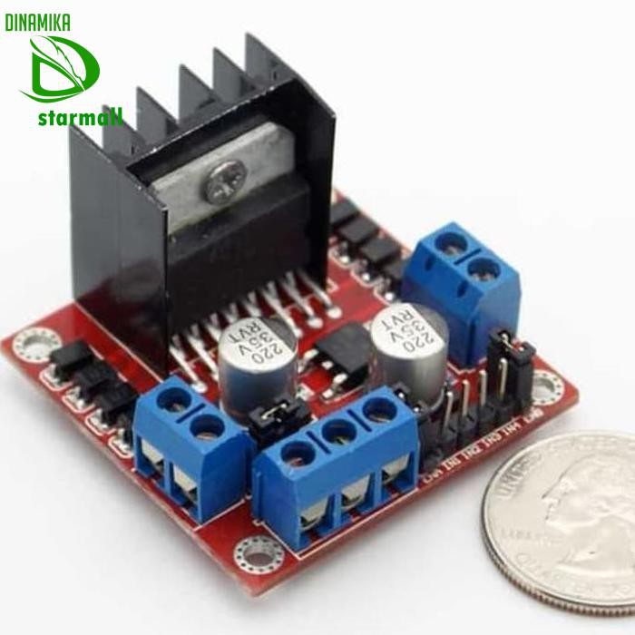 Jual Driver Modul L298N Motor Dual H-Brigde Motor Driver Pcmelebik54 ...