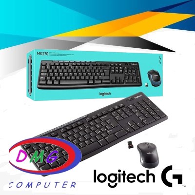 Jual Logitech Wireless Keyboard Mouse MK270r - Keyboard + Mouse MK 270r ...