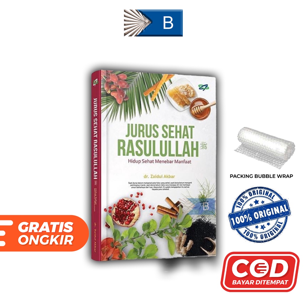 Jual Buku JURUS SEHAT RASULULLAH (Dr. Zaidul Akbar) Buku JSR Buku Tips Kesehatan (SYGMA MEDIA ...
