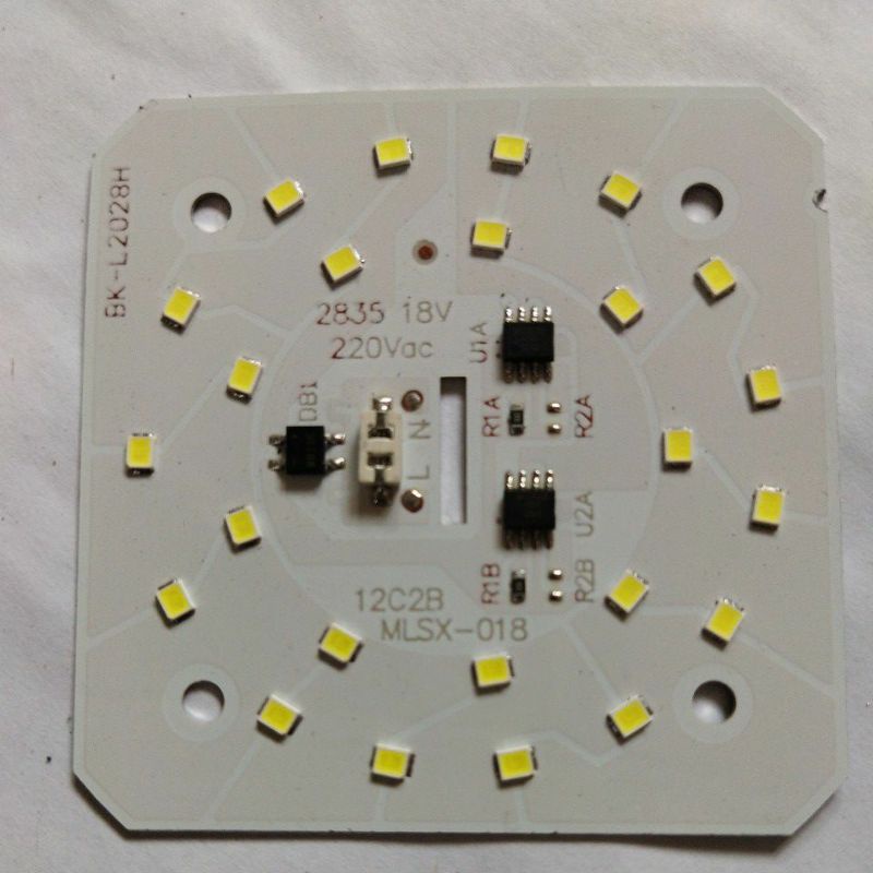 Jual PCB LED AC 10 watt, 15 watt langsung ke listrik PLN kotak | Shopee ...