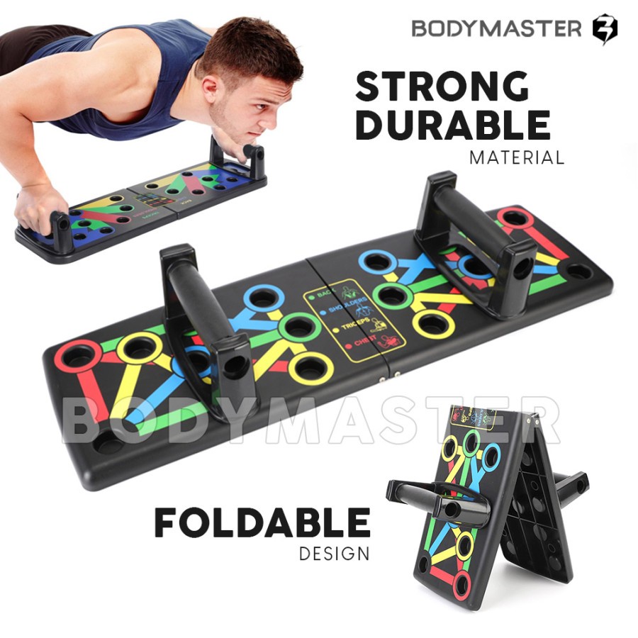 Jual BODYMASTER Push up Board BM-P119 Papan Pushup Support | Shopee ...