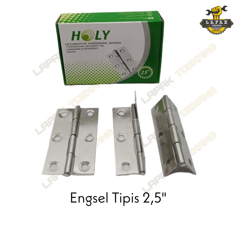 Jual Engsel Tipis Pintu Lemari Laci 2,5 Inch (2 pcs) | Shopee Indonesia