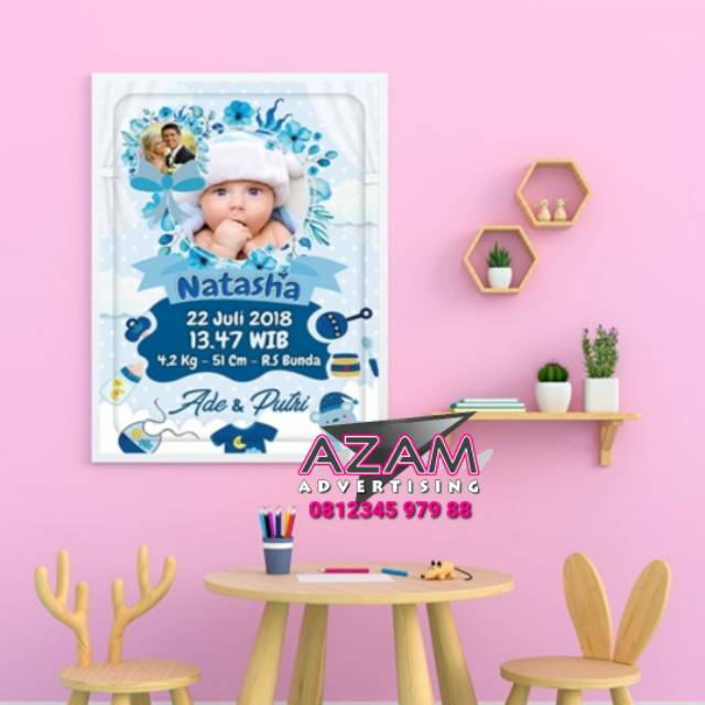 Jual BIODATA BAYI MURAH + FRAME COD / BABY BORN / KADO BAYI | Shopee ...