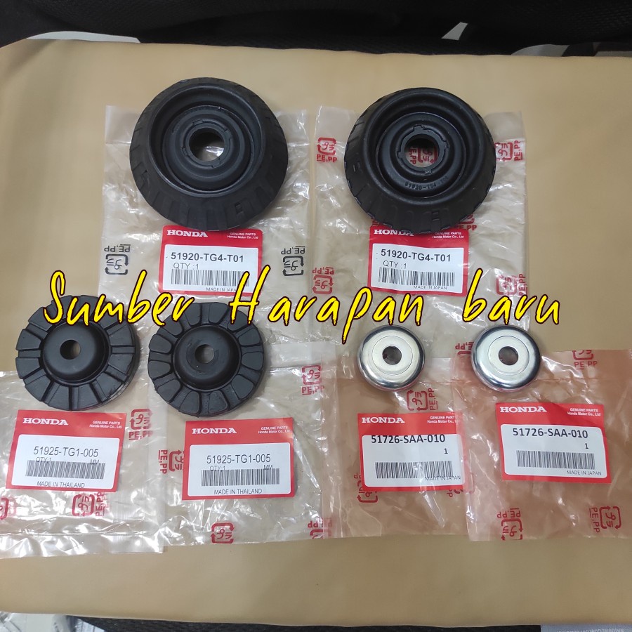 Jual Karet Support Shock Set Tatakan dan Bearing Jazz City Freed Brio ...