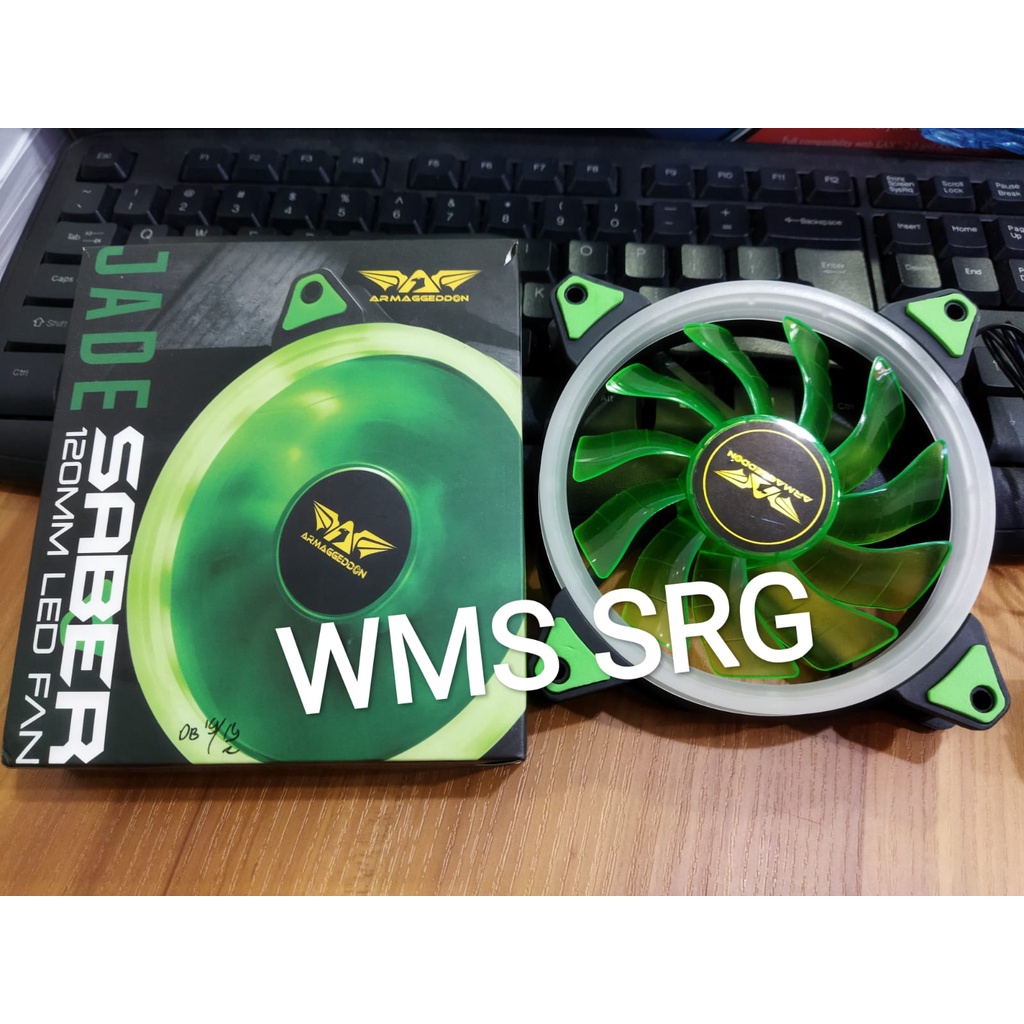 Jual FAN CPU LED 12CM JADE SABER ARMAGEDDON | Shopee Indonesia