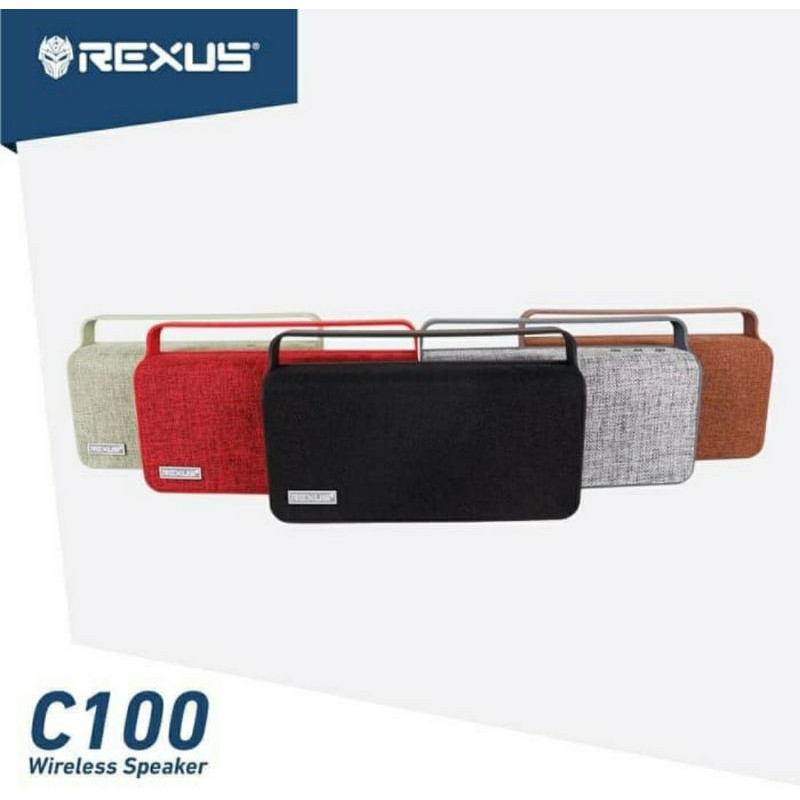 Jual Speaker Bluetooth Rexus C100 | Shopee Indonesia