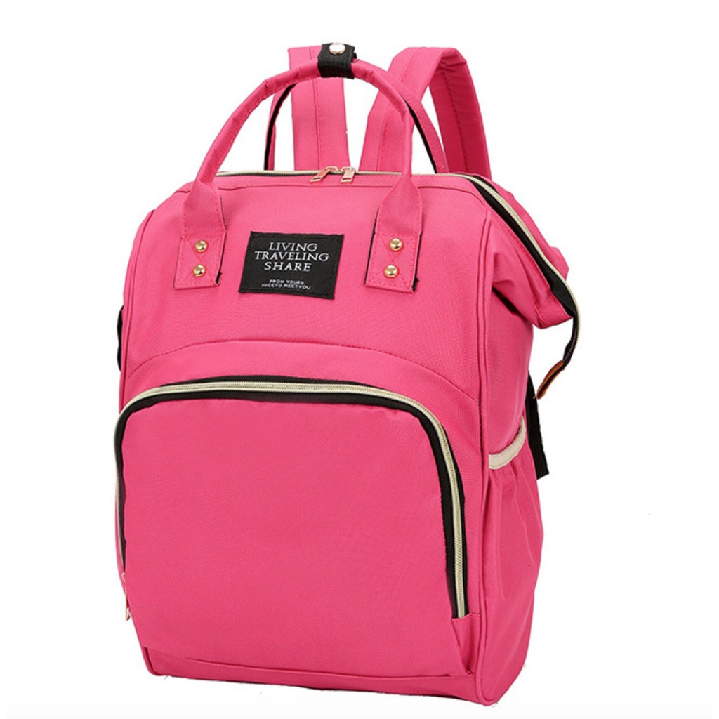 Jual COD Tas Ransel Bayi / Baby Bag / Diaper Bag Banyak Kantong Muat ...