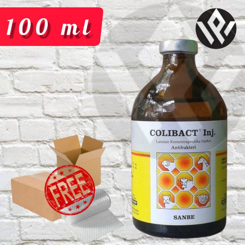 Jual Colibact injeksi 100 ml Obat Antibiotik Hewan Diare Sanbe | Shopee ...