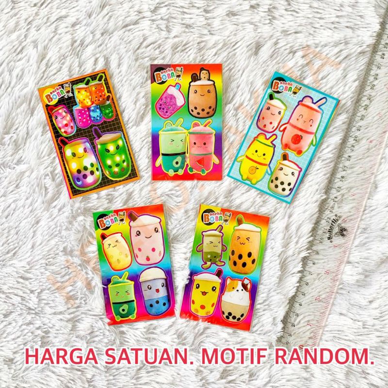 Jual MAINAN STIKER BOBA SET MINUMAN DRINK MANIS SWEET STICKER | Shopee ...