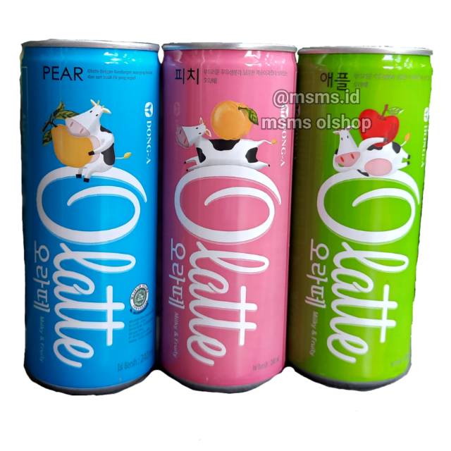 Jual Minuman Ollate Peach, Pear dan Apple 240ml | Shopee Indonesia