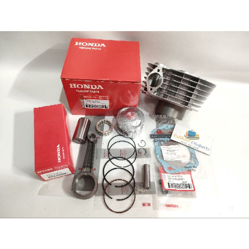 Jual Blok seher set piston kit+stang seher Honda Megapro Primus, neotech, GL pro, GL Max ...