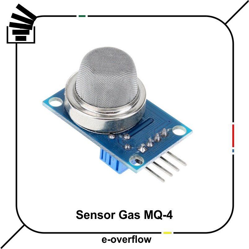 Jual Module Sensor Natural Gas Dan Methane MQ-4 Modul Metana MQ4 | Shopee Indonesia