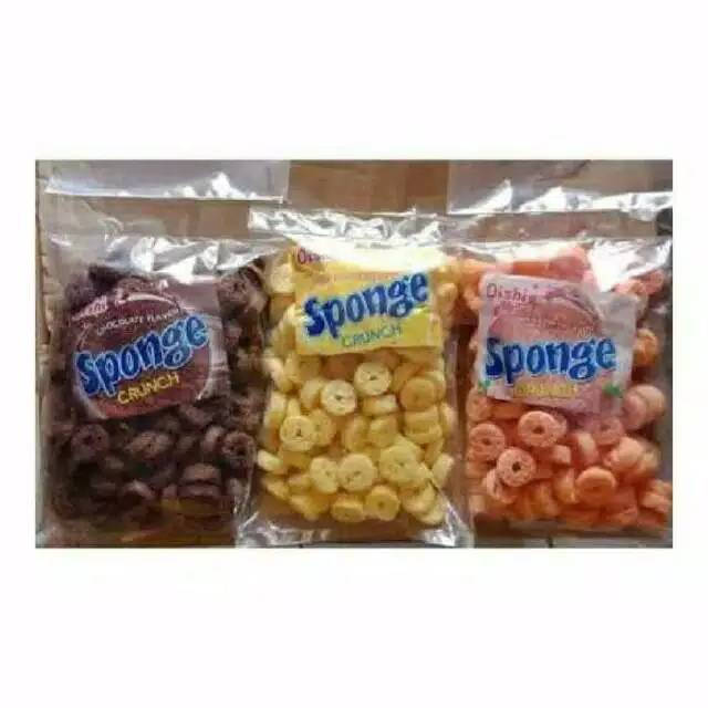 Jual Promo Cemilan Oishi Sponge Crunch Cokelat aneka Rasa Snack kiloan ...