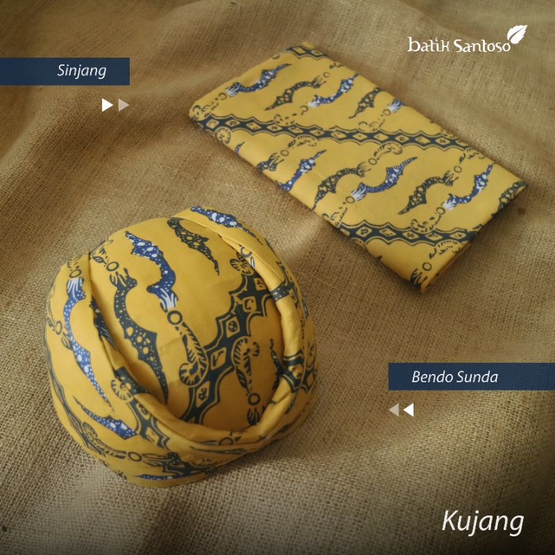 Jual Batik Santoso Kujang Mustard - Bendo Sunda dan Sinjang PREORDER ...