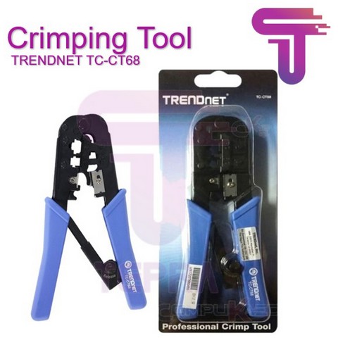 Jual Crimping Tool Trendnet TC-CT68 RJ45|RJ11 | Shopee Indonesia