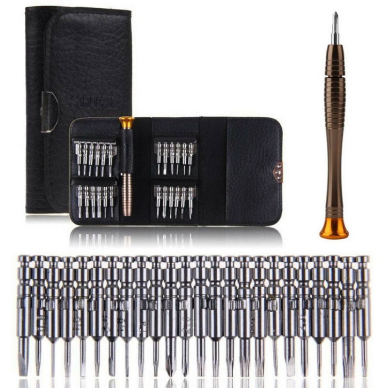 Jual Obeng Set Screwdriver Reparasi 25 in 1 Handphone Laptop Torx | Shopee Indonesia