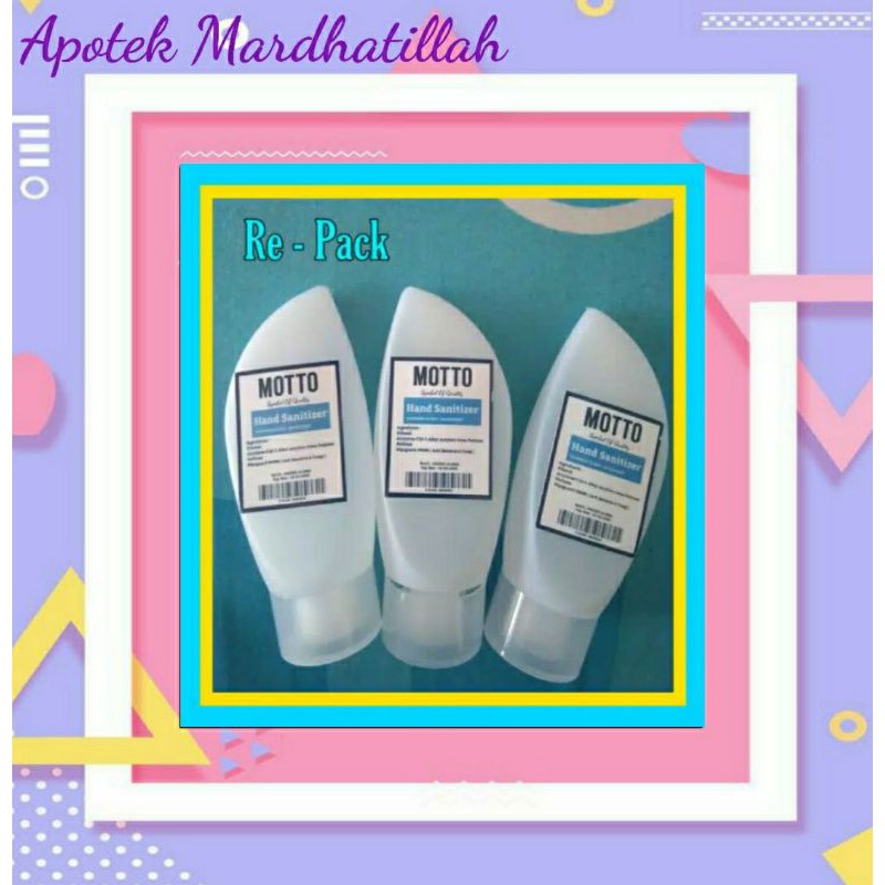 Jual Hand Hanitizer Gel 35ml , Repack Dari Produk Motto | Shopee Indonesia