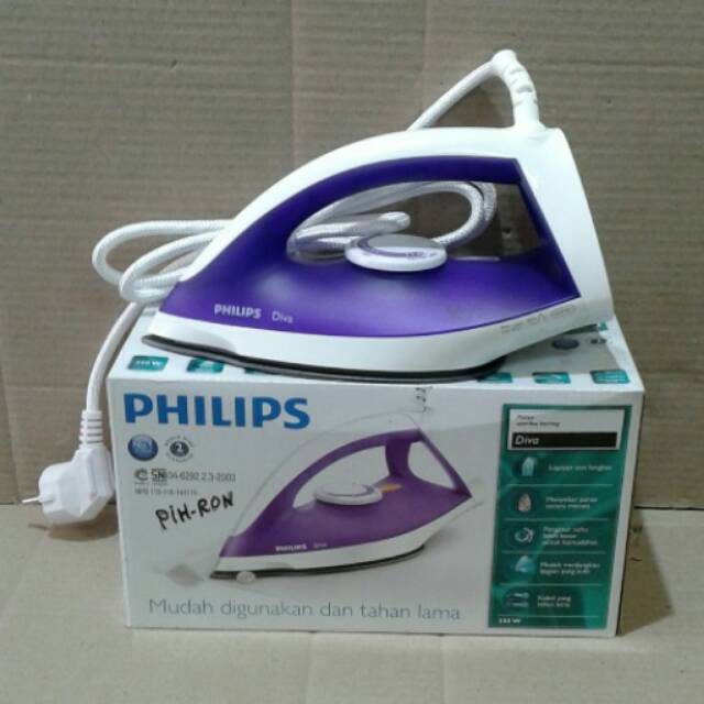 Jual setrika philips diva ungu | Shopee Indonesia