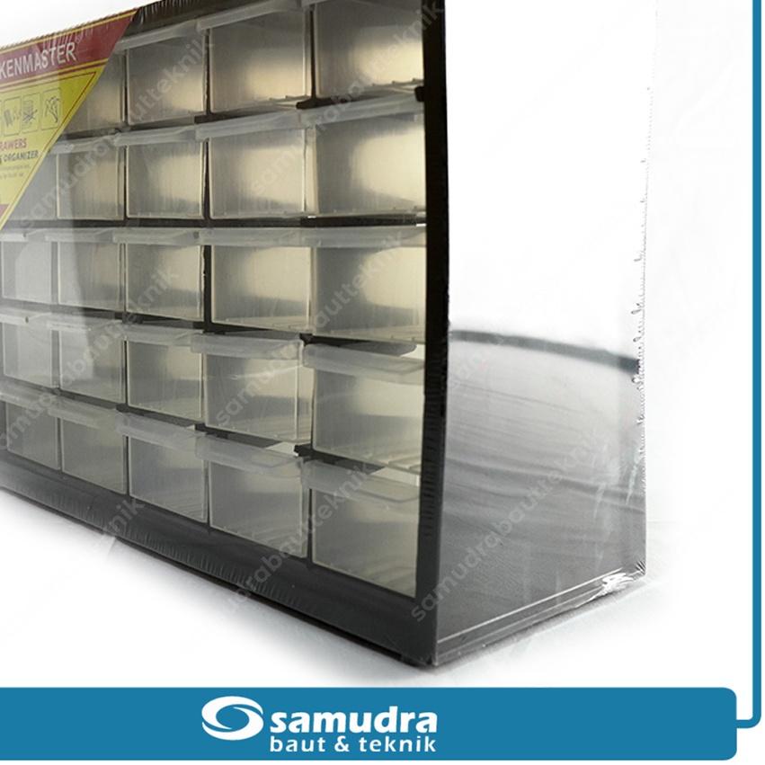 Jual Rak Baut KENMASTER 25 Slot Laci Drawers Parts Organizer ...
