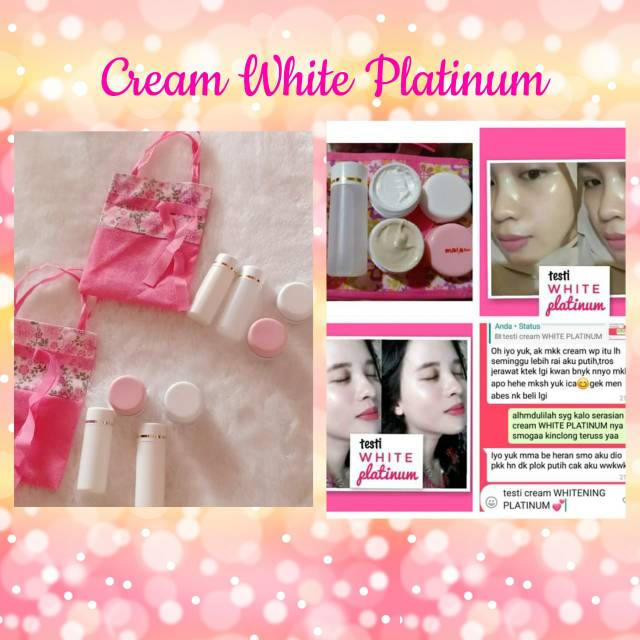 Jual Cream Muka Wheting Platinum | Shopee Indonesia