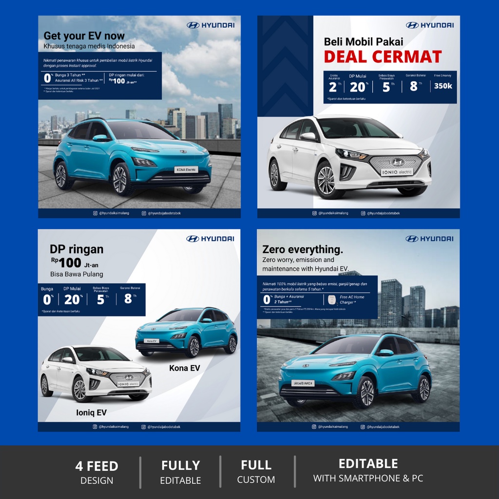 Jual Template Canva Premium Tema mobil Hyundai | Shopee Indonesia