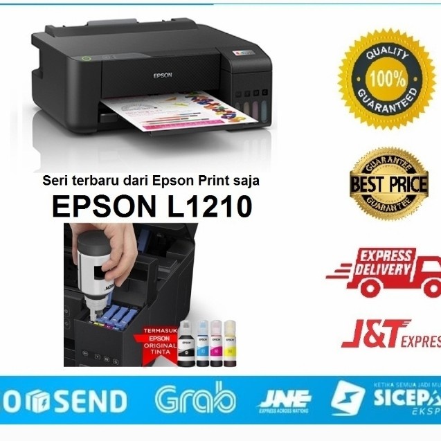 Jual Printer Epson L1210 / Pengganti L1110 InkTank A4 Epson L 1210 ...