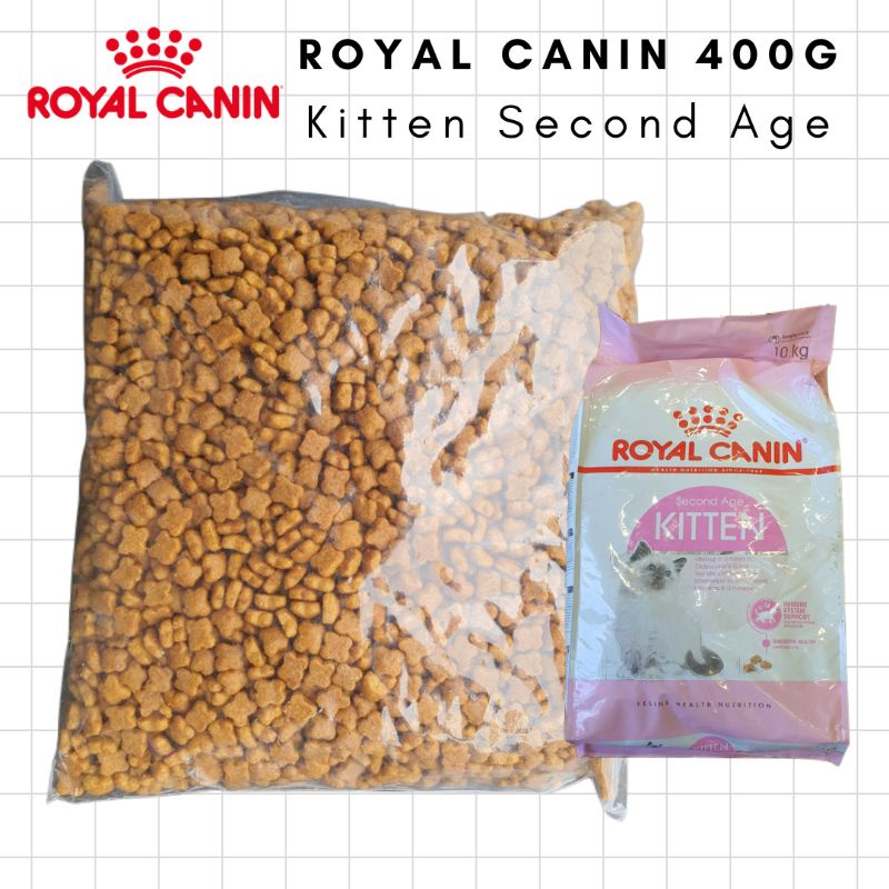 Jual Royal Canin Kitten Second Age 400gr Plastik Bening - Makanan ...