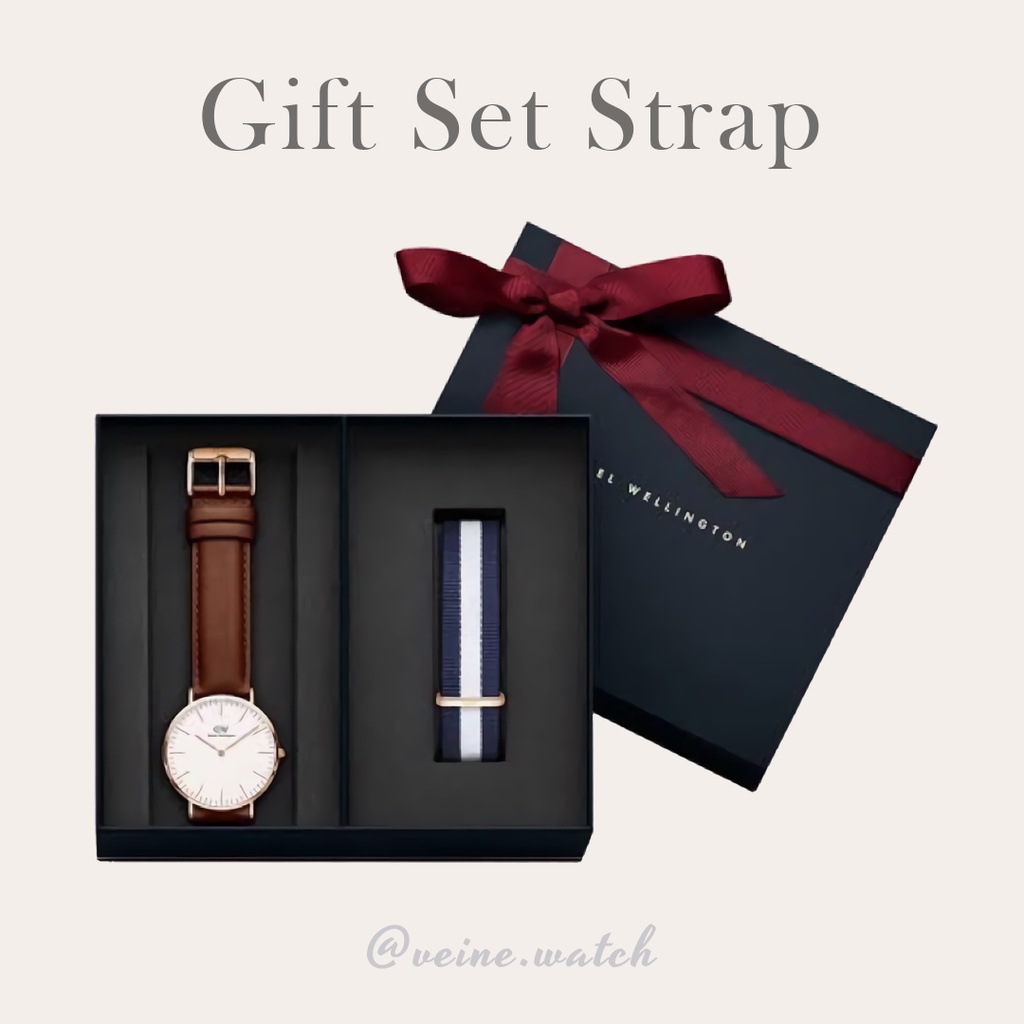 Jual Gift Set Watch + Strap | Shopee Indonesia