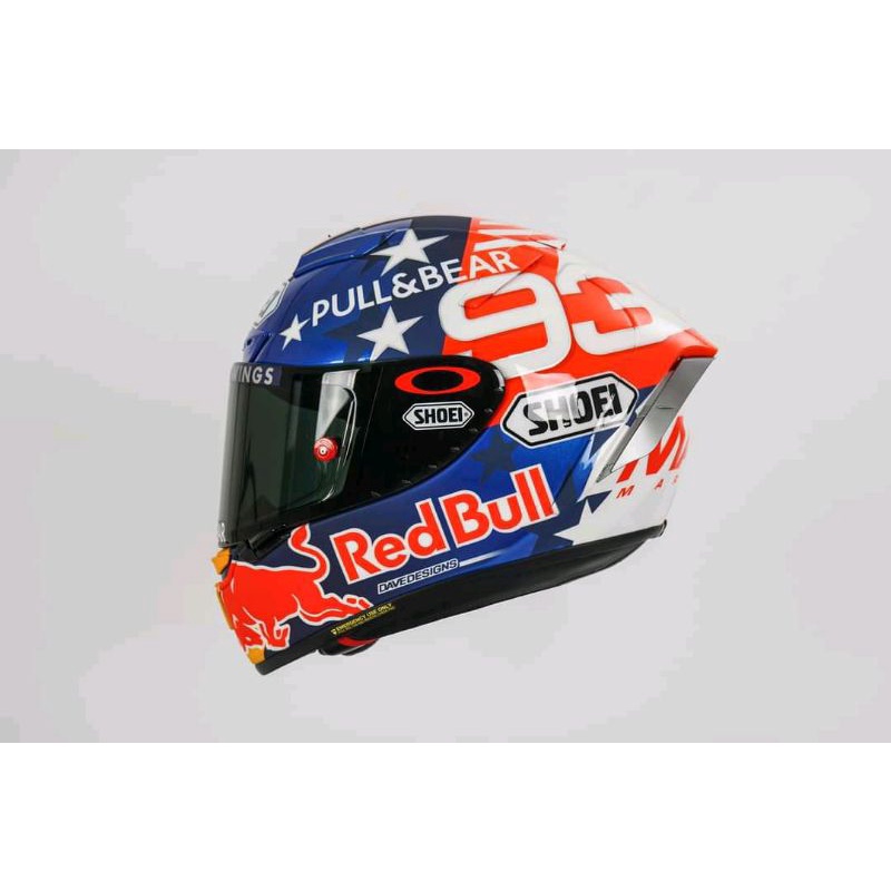 Jual Helem Marquez terbaru GP Amerika basic scott rx7 dan ink cl max ...