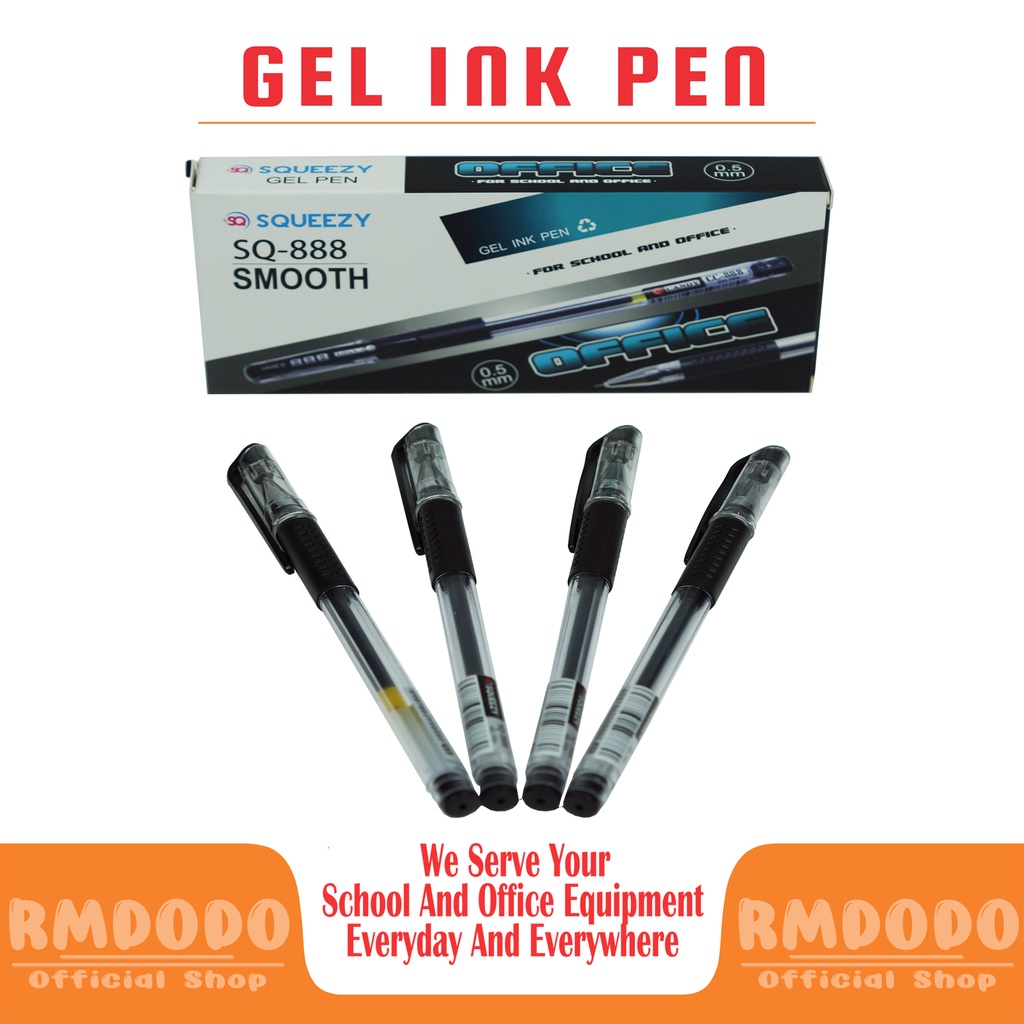 Jual Rmdodo Pulpen Gel Office Smooth 0,5mm / Pen Tinta / Pen Gel ...