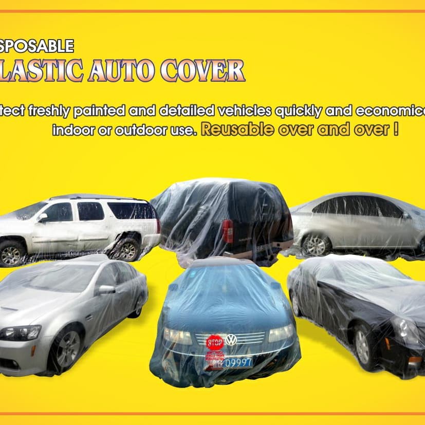 Jual BODY COVER PLASTIK TRANSPARAN Penutup MOBIL ALL NEW PAJERO ...
