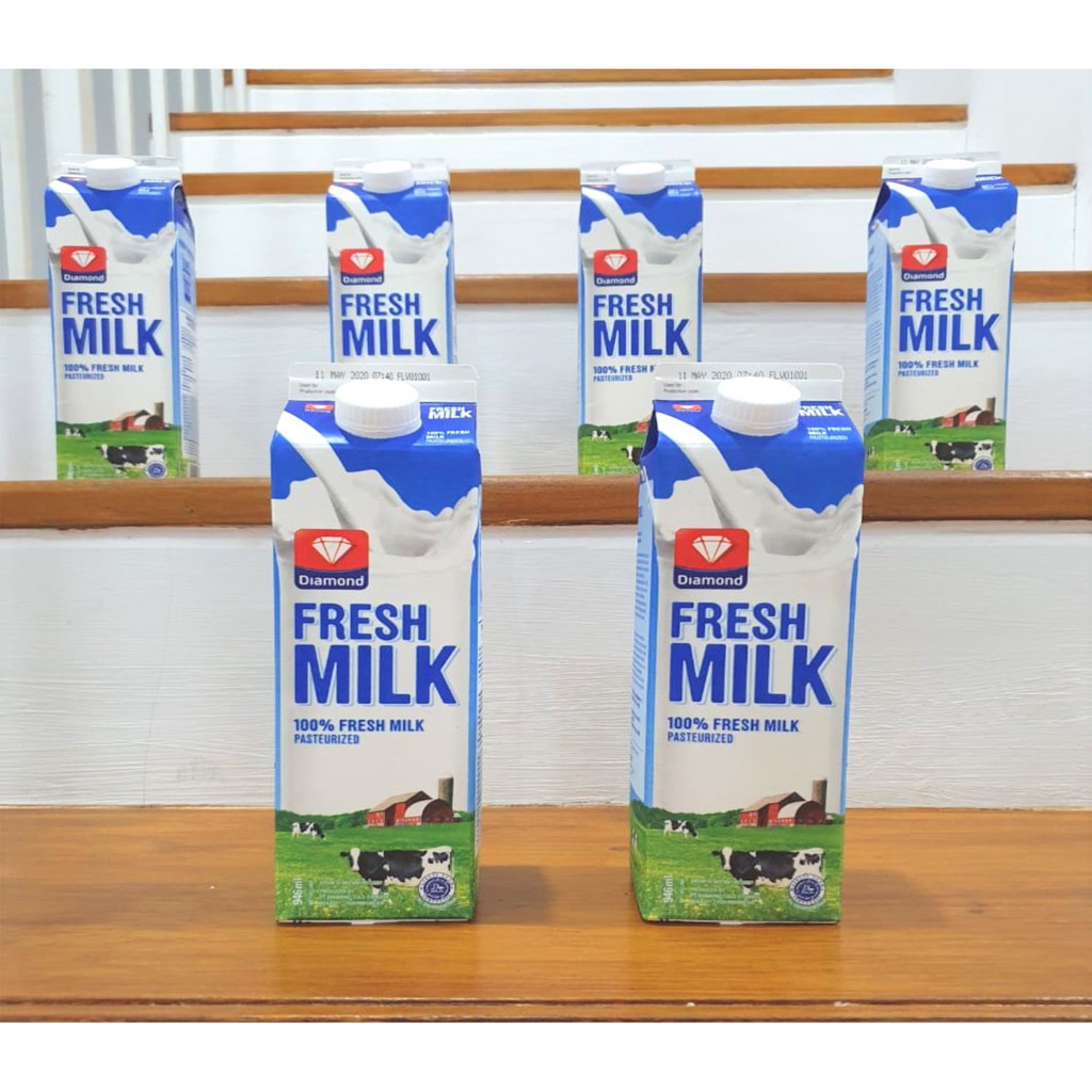 Jual Susu FRESH MILK Diamond (1 Karton / 1 LUSIN ) BOGOR | Shopee Indonesia