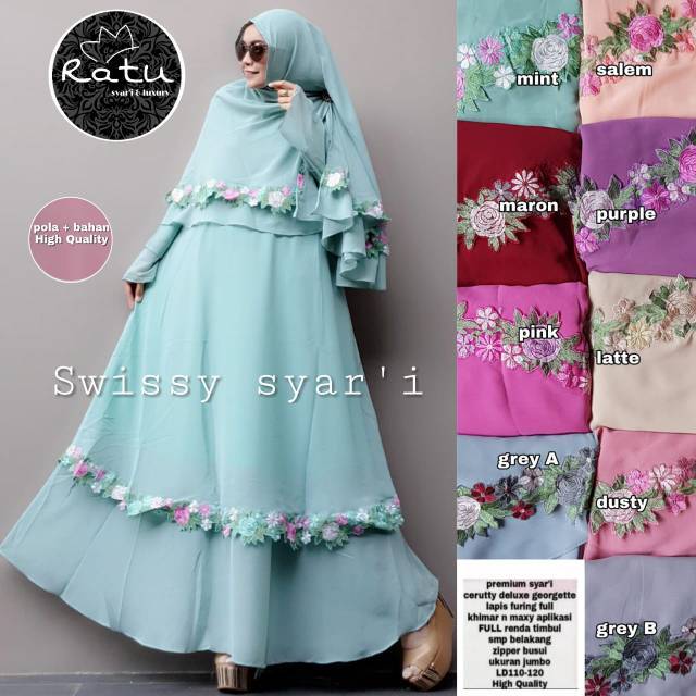 Jual Swissi Syari Original Ratu | Shopee Indonesia