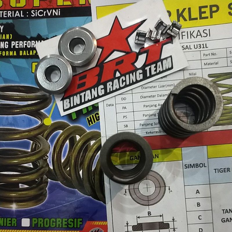 Jual BRT PER KLEP SUPER TIGER CRF 150 + GANJALAN | Shopee Indonesia